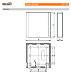 Belimo 22RTM-19-1 Room Sensor (CO₂ / Humidity / Temperature) – ECO SPARES